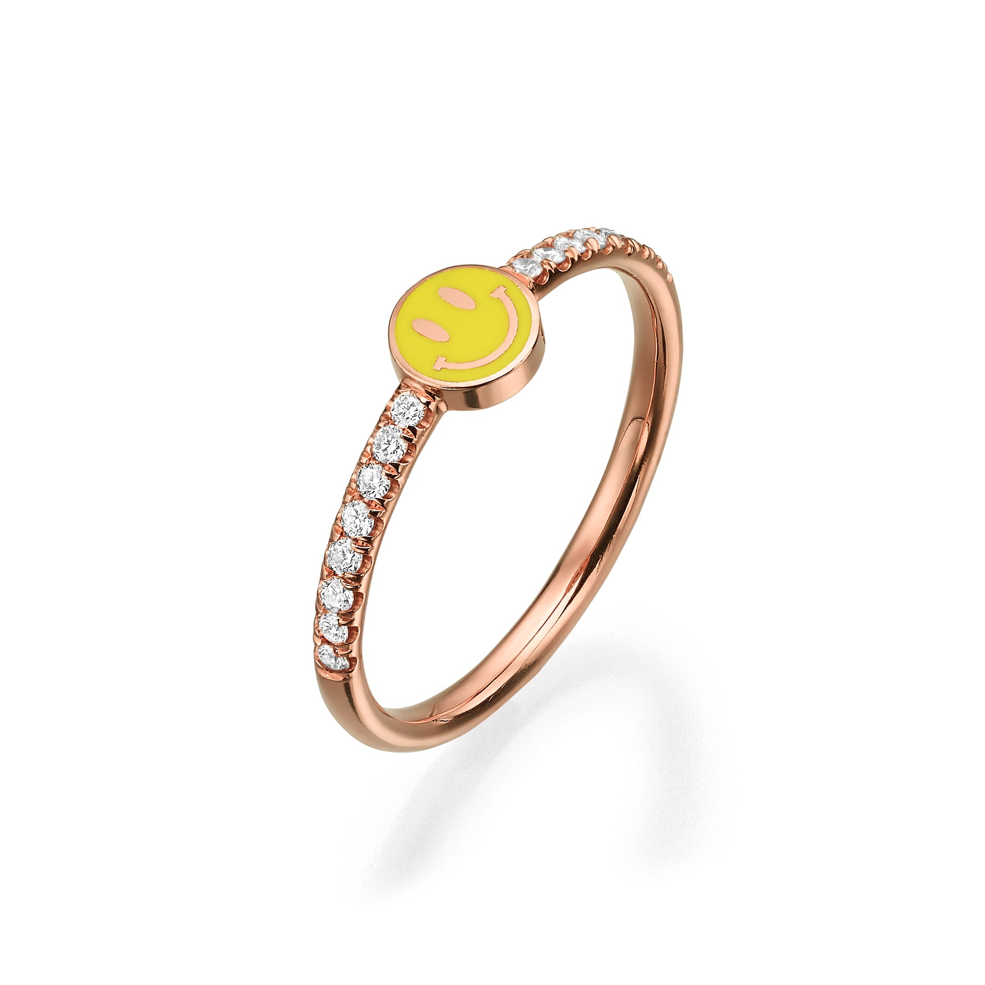 Happy Face Diamonds Ring – NoCo Jewelry
